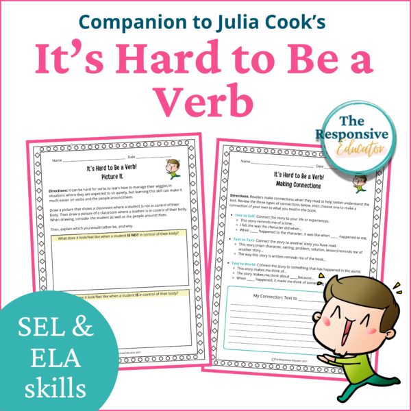 It’s Hard to Be a Verb!: SEL Interactive Read-Aloud Book Companion ...