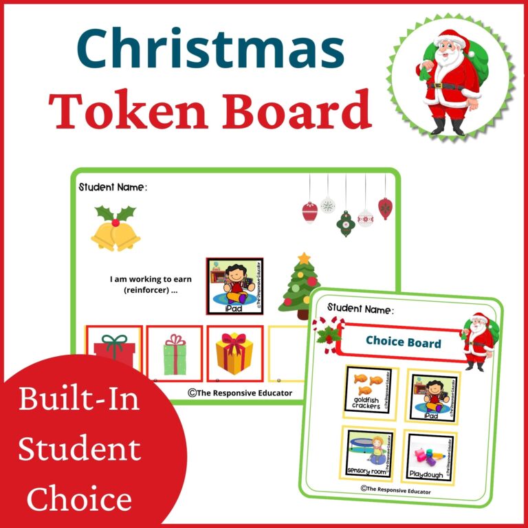 Christmas Token Boards - Behavior Interventions for Teachers | The ...