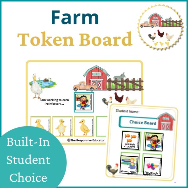 Token Boards - Farm Theme - Behavior Interventions for Teachers | The ...